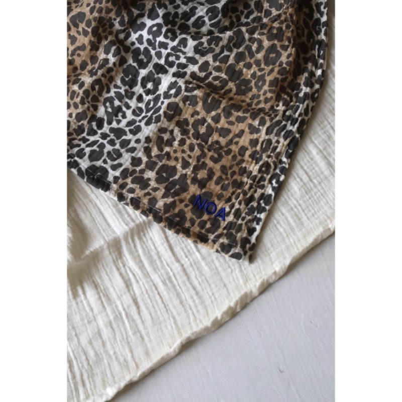 Studio Noos Leopard Swaddle 120x120 cm